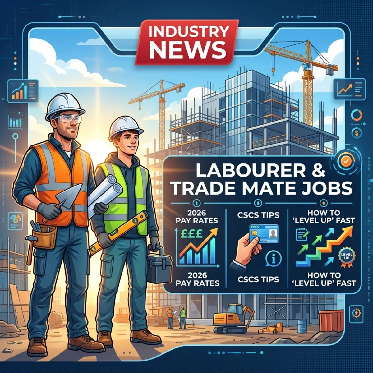 Labourer & Trade Mate Jobs: 2026 Pay Rates, CSCS Tips, and H